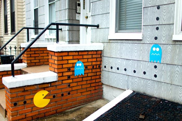 Pacman on The Streets: Art by Katie Sokoler | Amusing Planet